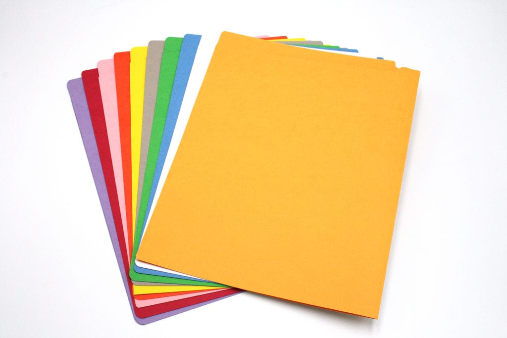U-Folder-1106_colored_folder_types-1106-50 - TAB